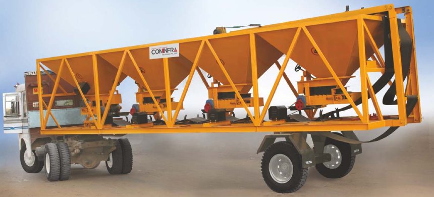 Manufacturers & Exporters of Mobile Drum Mix Plants | Coninfra