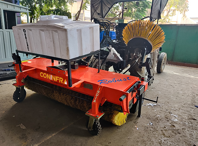 Hydraulic Sweeper or Broomer Manufacturer in India | Coninfra
